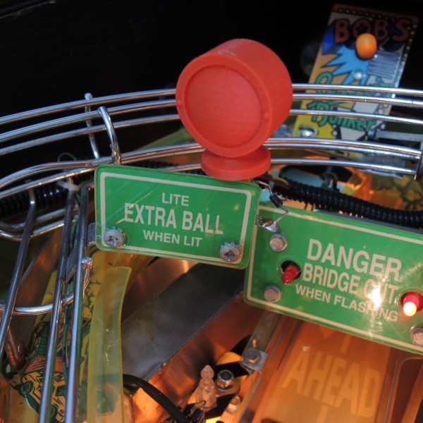 Red & Ted's RoadShow WARNING LIGHTS mod | Pinball Mods