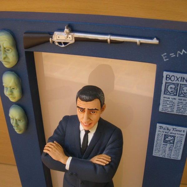 Twilight Zone ROD SERLING figure | Pinball Mods